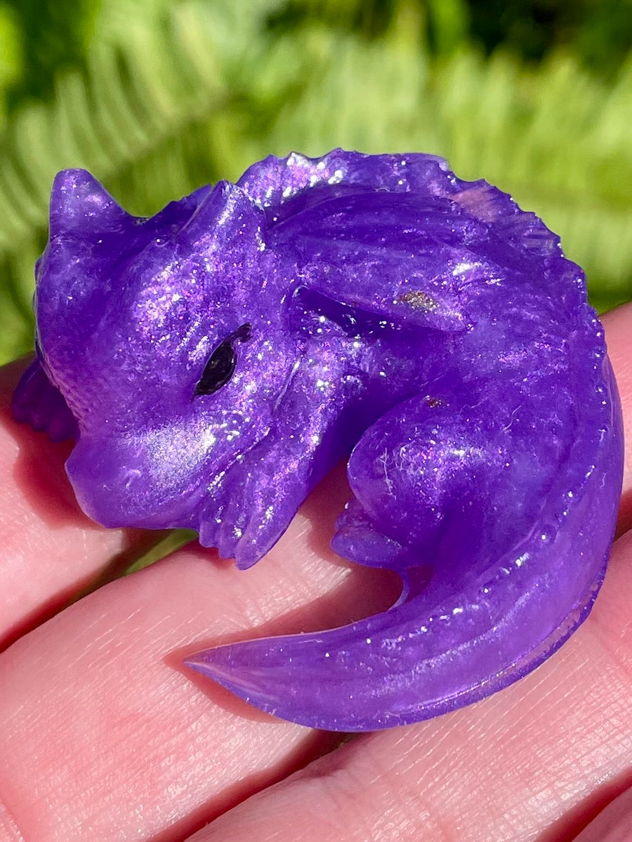 “Violet” Resin Dragon