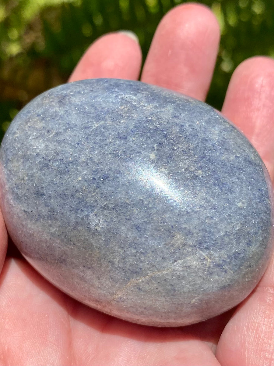 Lazulite Palm Stone